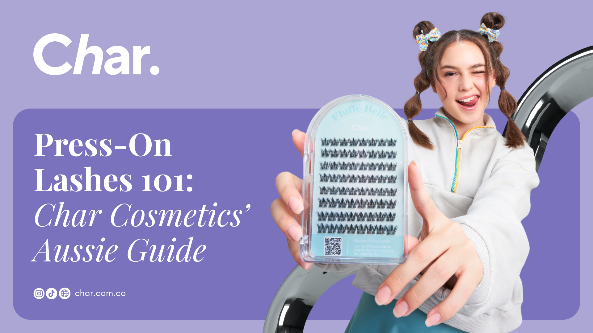 Press-On Lashes 101: Char Cosmetics’ Aussie Guide – Char.