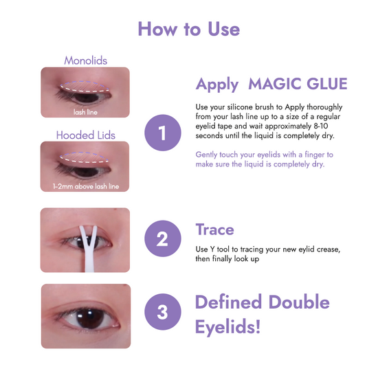 Magic Glue Eyelid Corrector – Char.